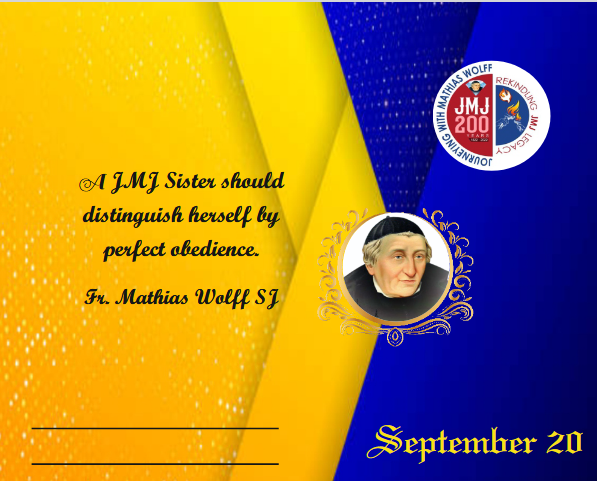 Congregation of Jesus Mary Joseph - Congregation of Jesus Mary Joseph (JMJ)